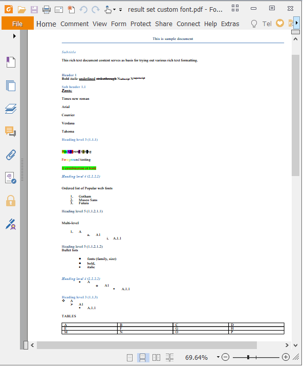 Document Net Set Custom Font Size And Line Spacing Using C And Net